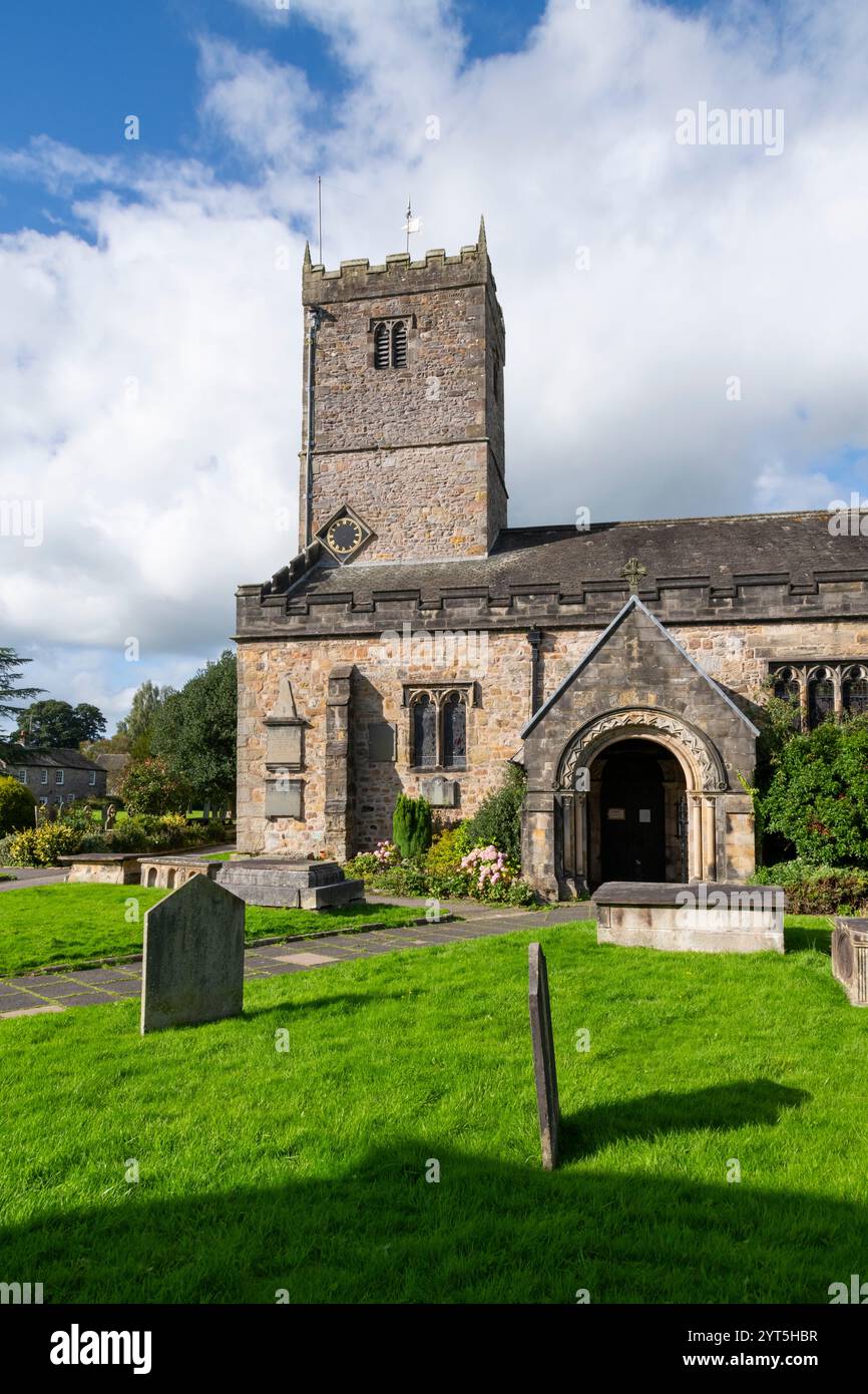St Mary's Church at Kirkby Lonsdale, Cumbria, England Stock Photo - Alamy