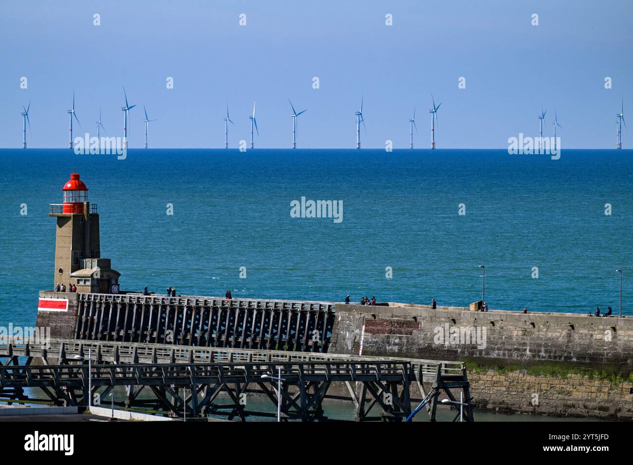 Fecamp offshore wind farm hi-res stock photography and images - Alamy