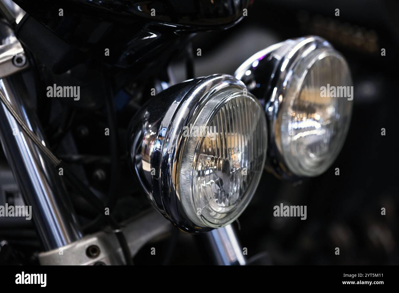Twin round headlights hi-res stock photography and images - Alamy