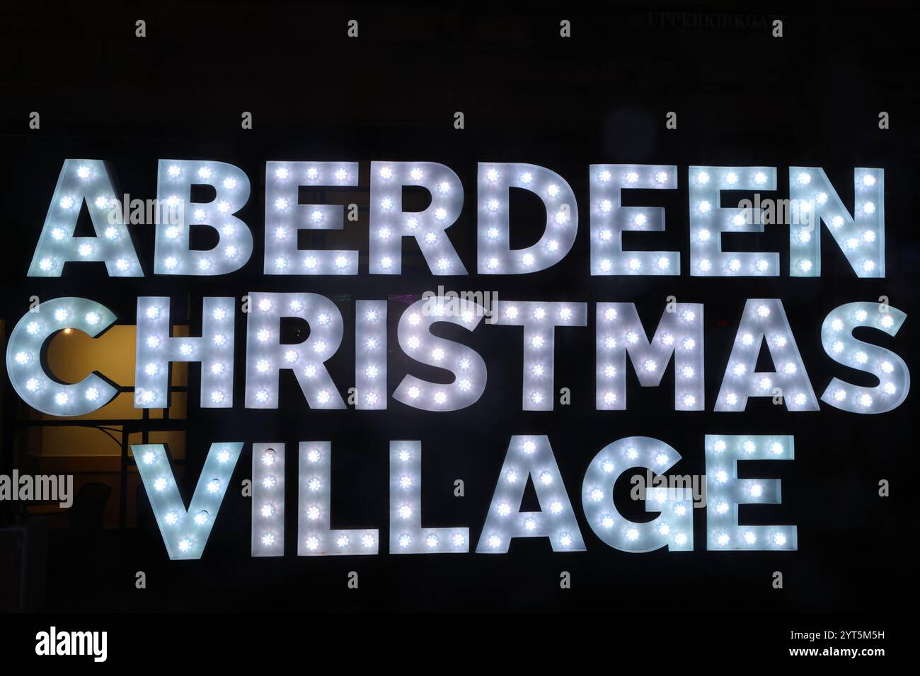 Aberdeen Christmas village Scotland November 2024 Stock Photo - Alamy