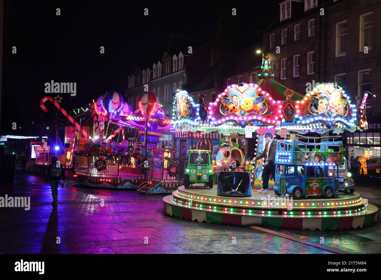 Aberdeen Christmas village Scotland November 2024 Stock Photo - Alamy