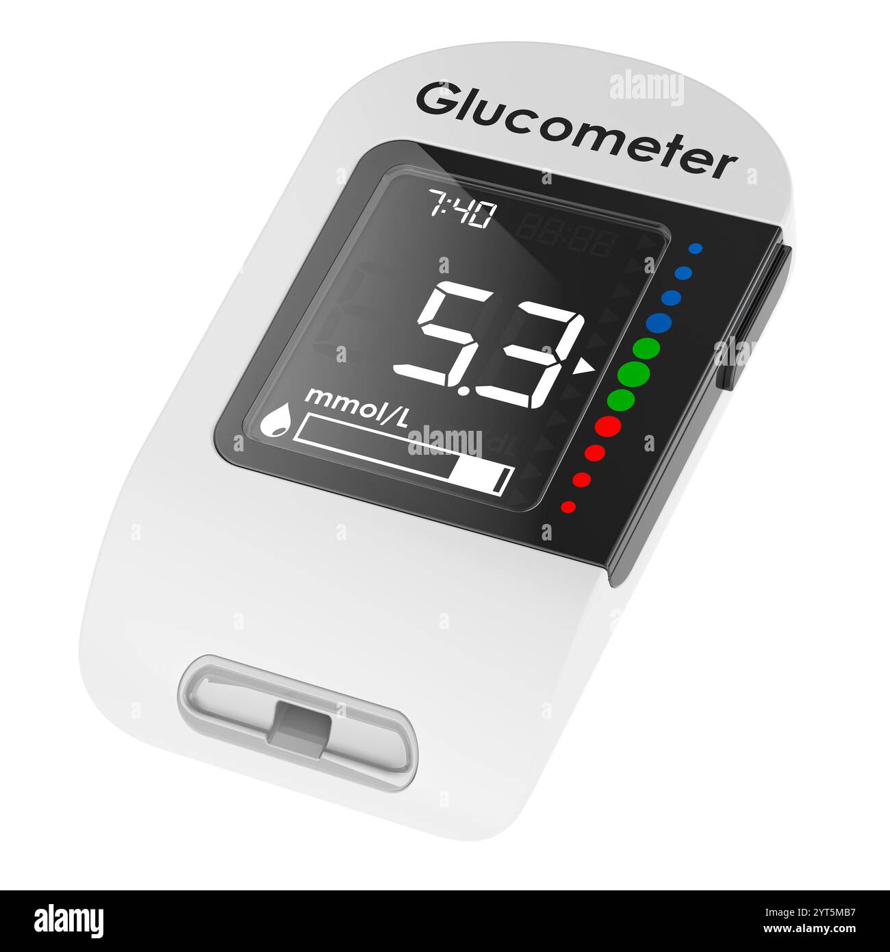 Glucose meter, glucometer. Diabetes Meter for Diabetic Blood Glucose ...