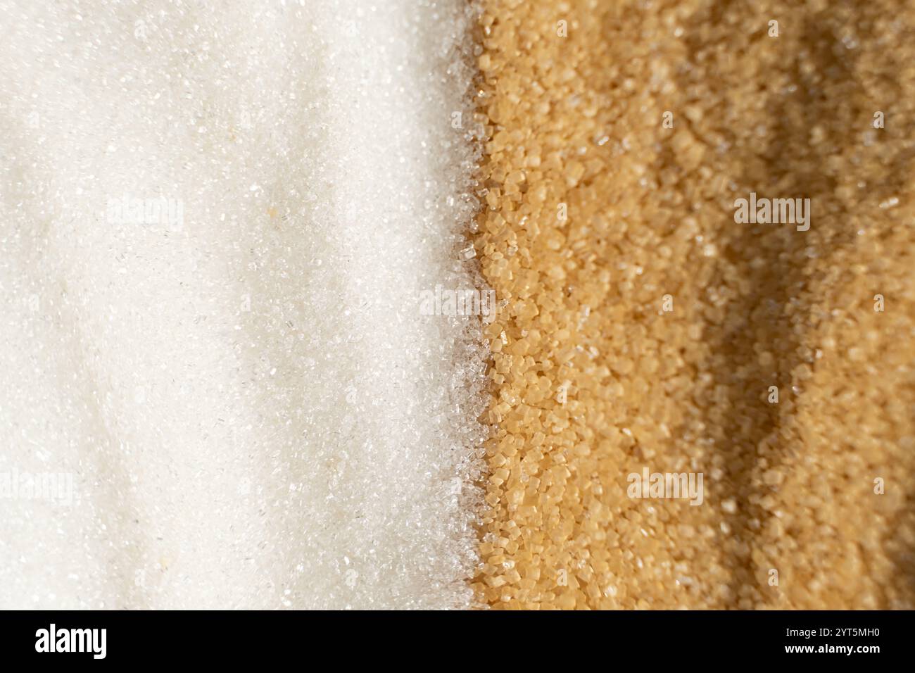 Two types of crystalline sugar are white refined beet sugar and brown ...