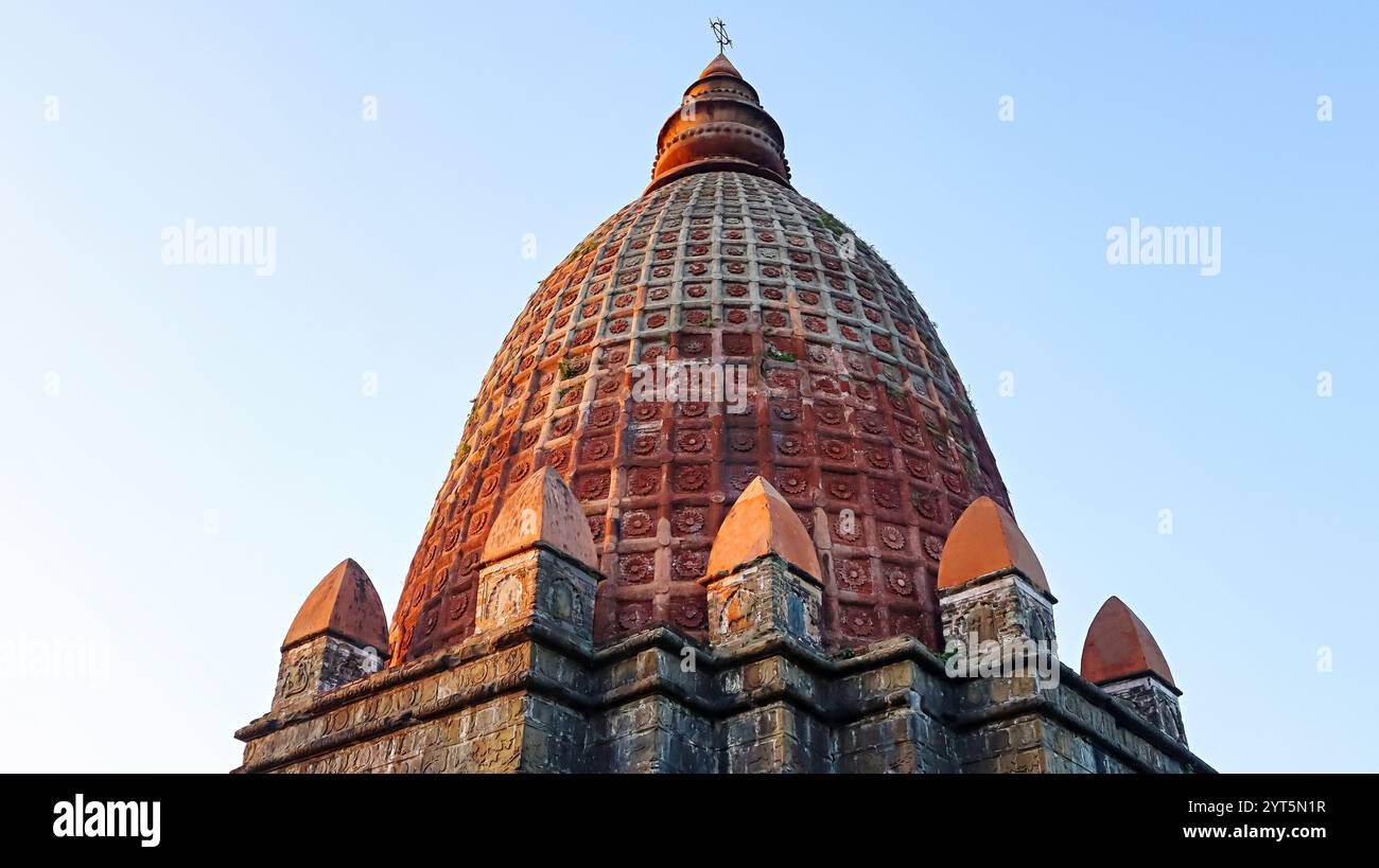 Main Shikhara of Joysagar Dol, built by Ahom King Rudra Singha in ...