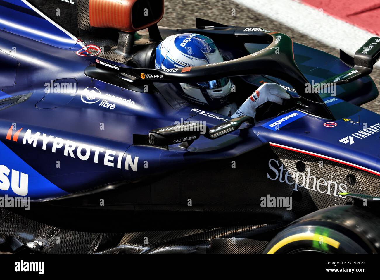 Luke Browning (GBR) Williams Racing FW46 Academy Driver. Formula 1 ...