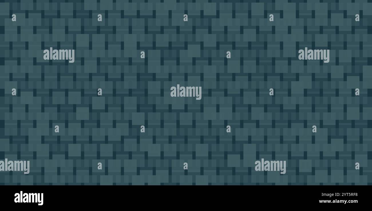 Dark Abstract 3D Multi Layered Pattern, Squares with Changing Shades of ...