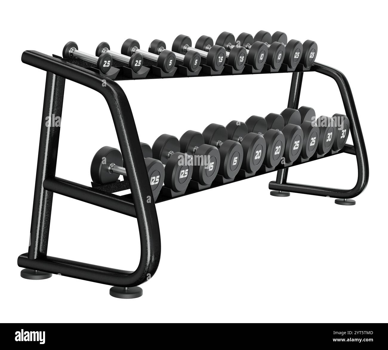 Gym Dumbbell rack, a stand for weightlifting gym equipment with ...