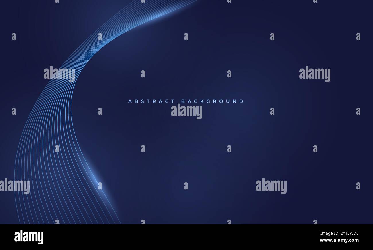 Sound wave pattern abstract blue hi-res stock photography and images ...