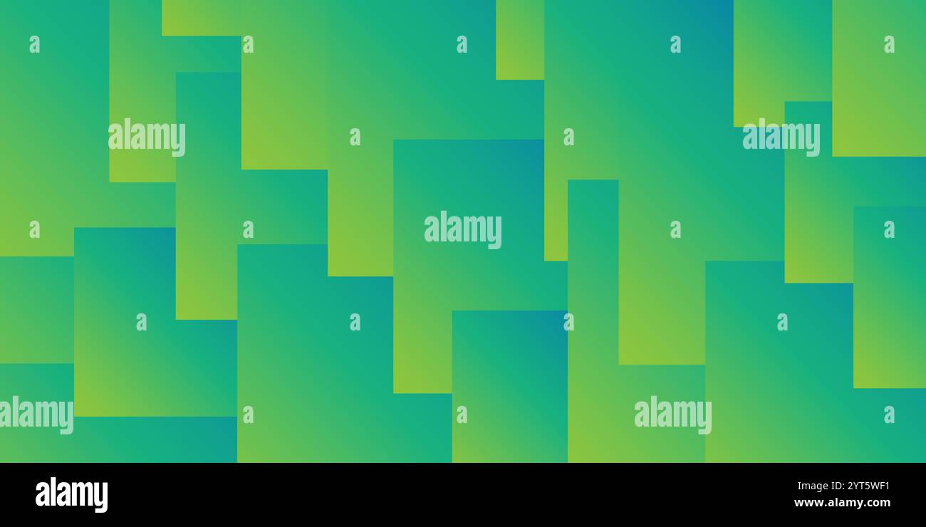 Simple Overlapping Rectangular Tiled Frames of Various Sizes, Colored ...