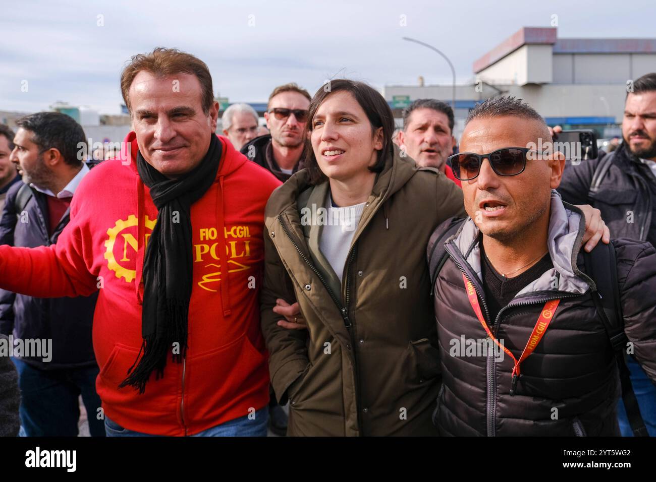 News - Pd Secretary Elly Schlein visits striking Stellantis workers Pd ...