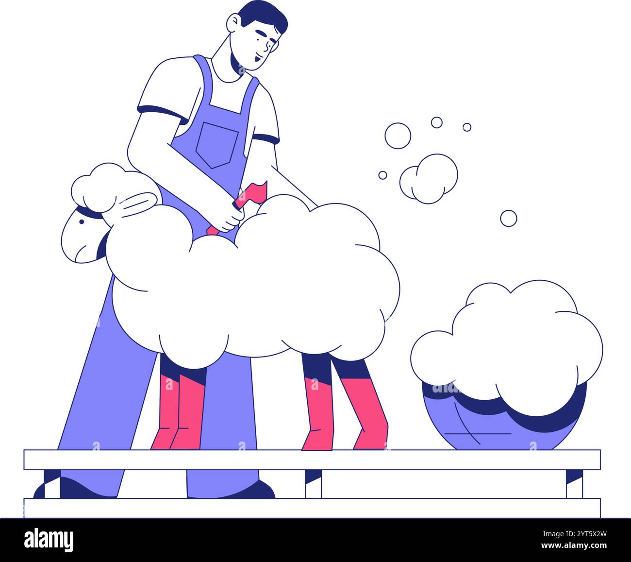 Animal care practices Stock Vector Images - Alamy