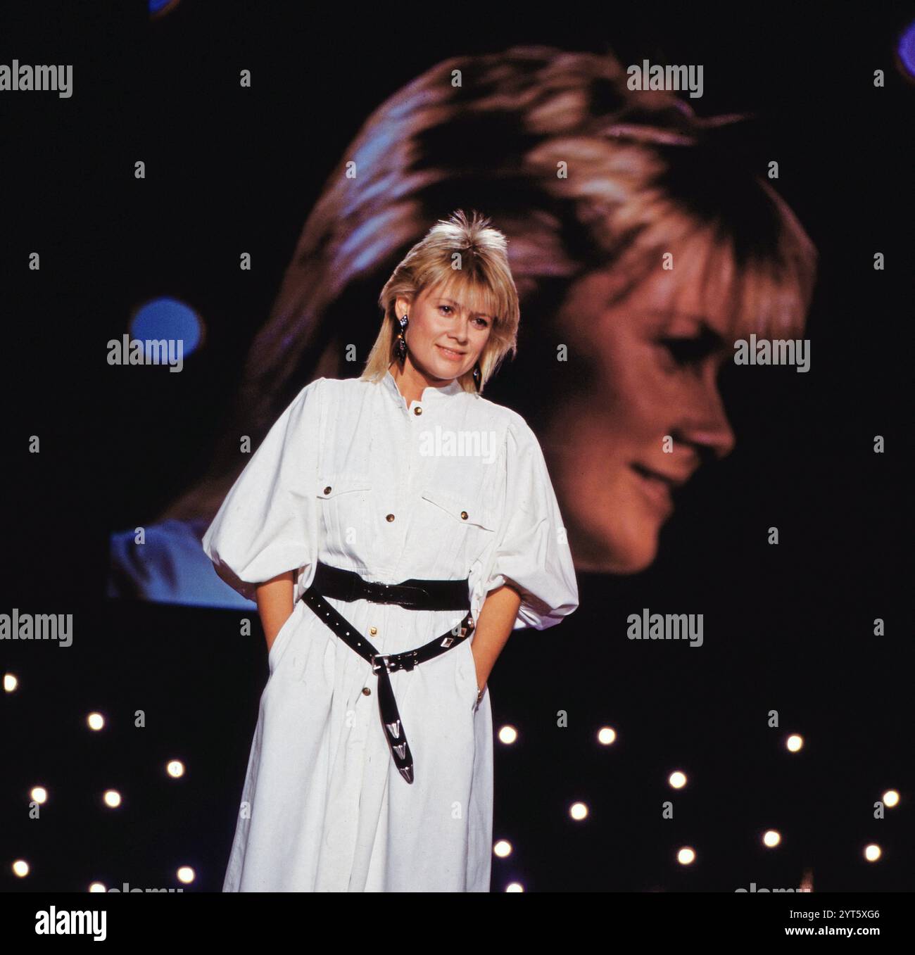 Gitte Haenning, dänische Sängerin, in ihrer Personality Show ...