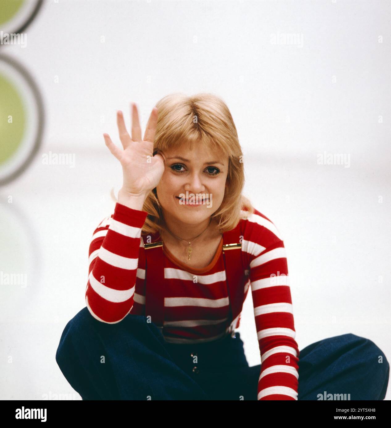 Gitte Haenning, dänische Sängerin, Portrait, Deutschland, circa 1974 ...