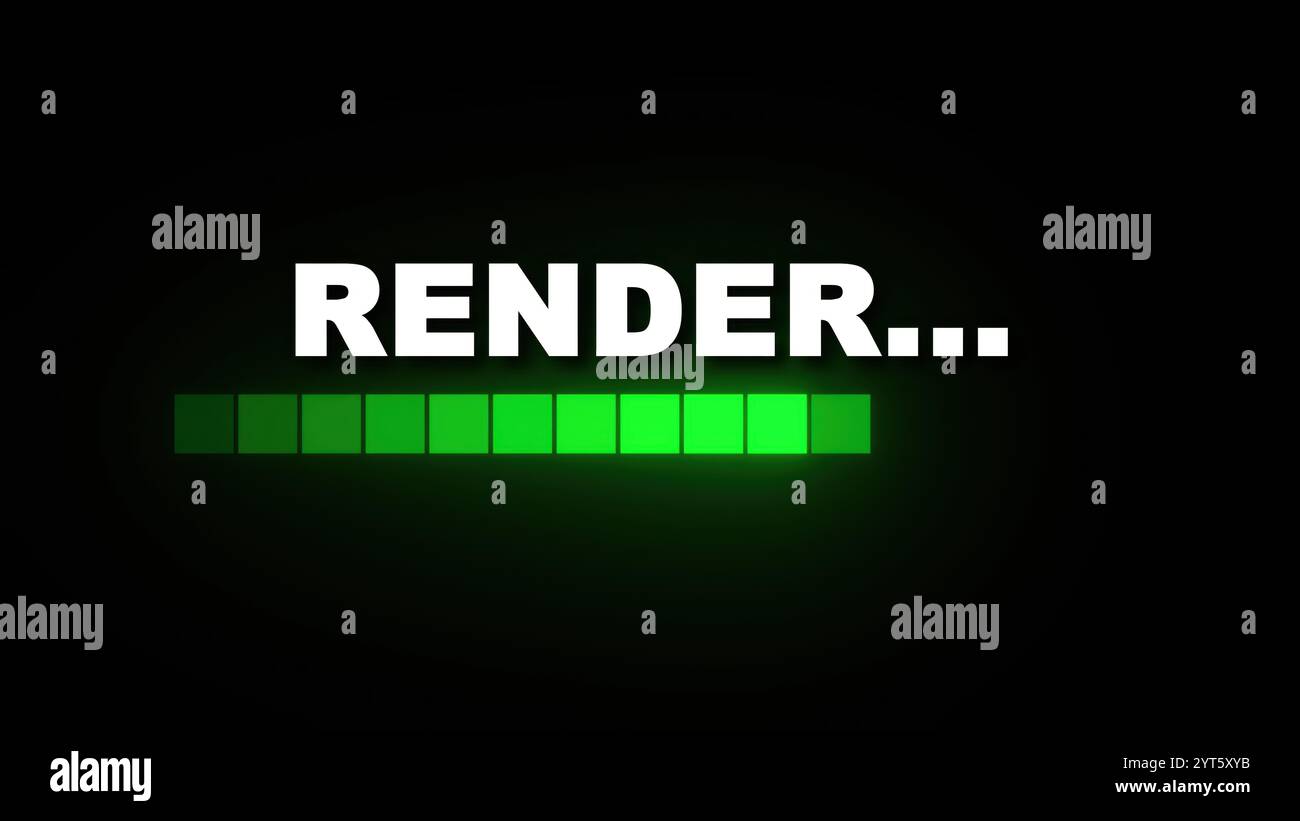 Downloading progress bar animation loading hi-res stock photography and ...