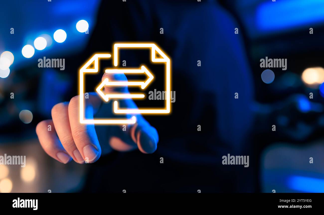 Document exchange hi-res stock photography and images - Alamy