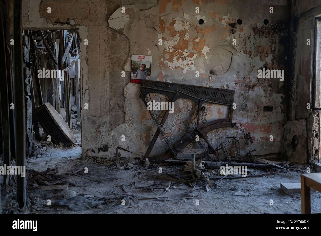 The home of Oded Lifshitz, hostage who were pulled into Gaza by Hamas ...