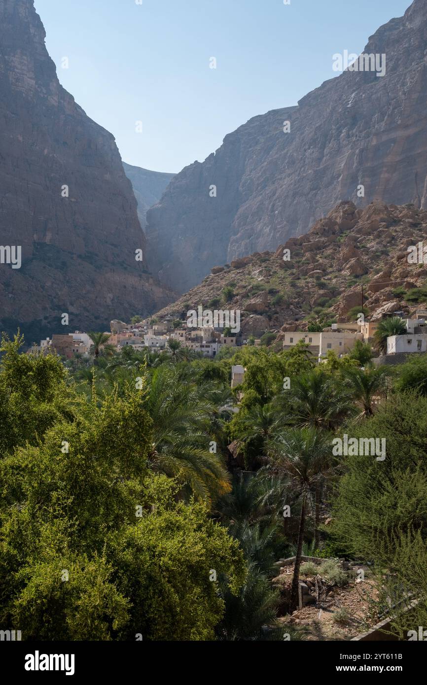 Photo of Wadi Tiwi oasis in Oman Stock Photo - Alamy