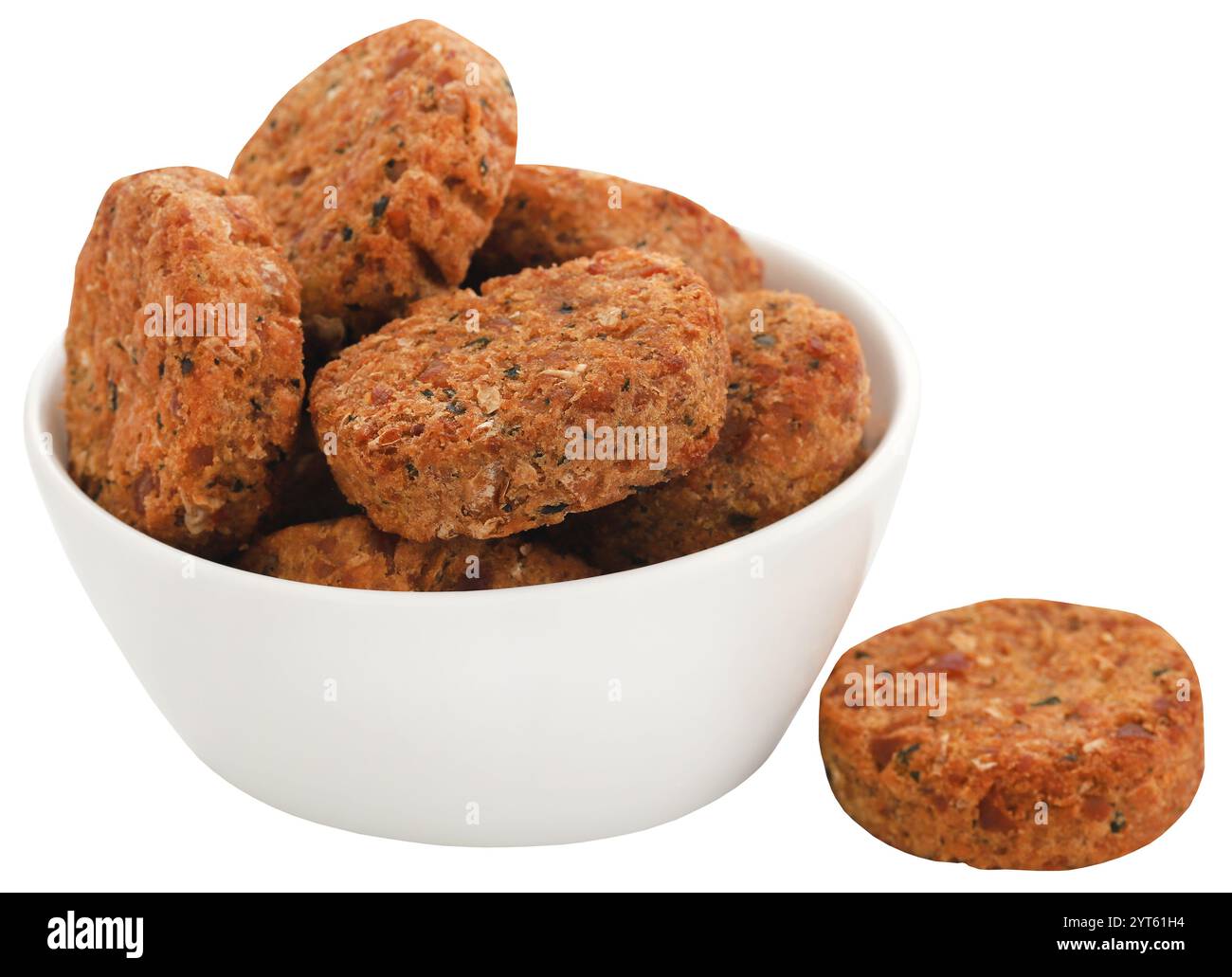 Vegetable fish falafel closeup and isolated Stock Photo - Alamy