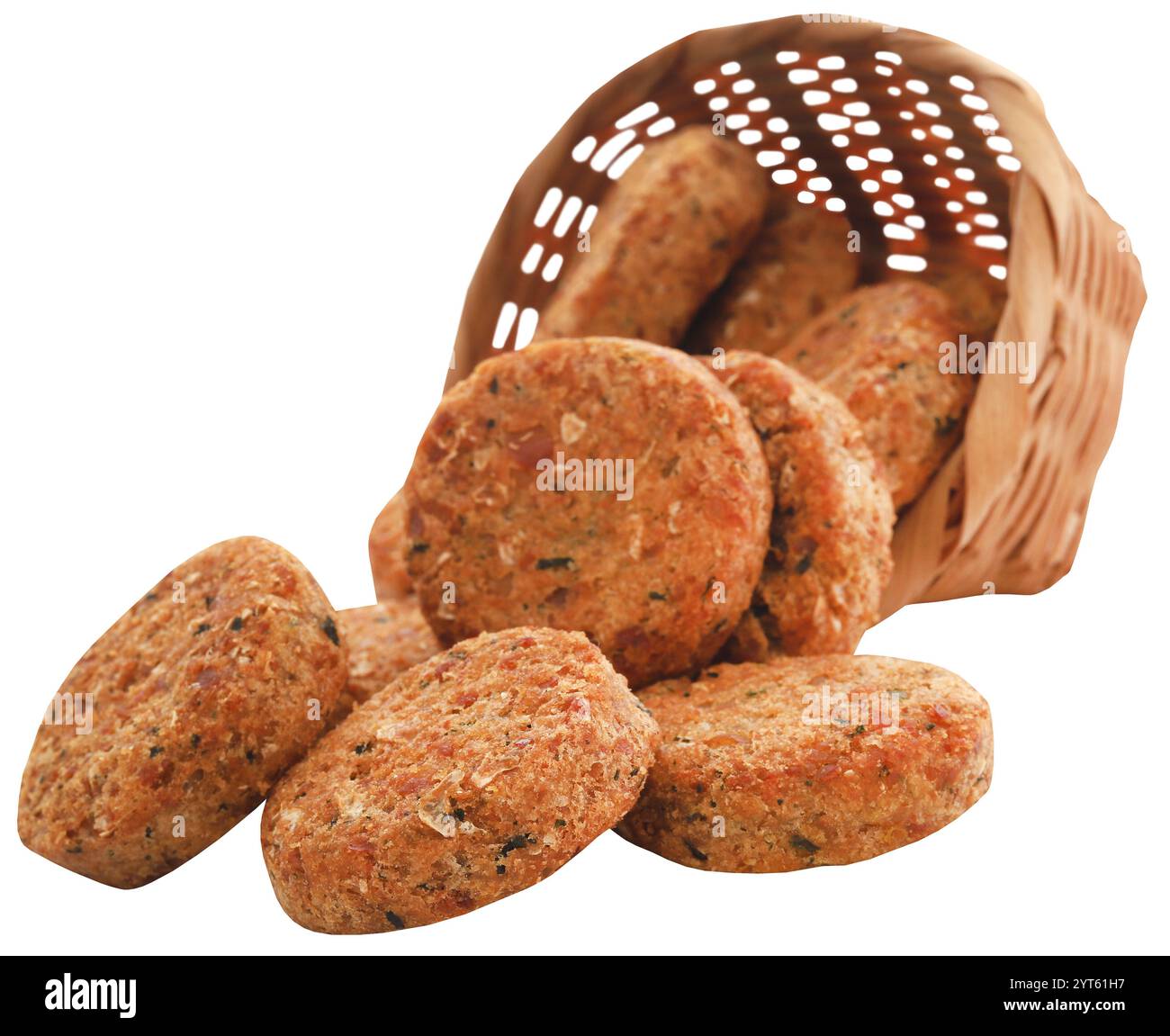 Vegetable fish falafel closeup and isolated Stock Photo - Alamy