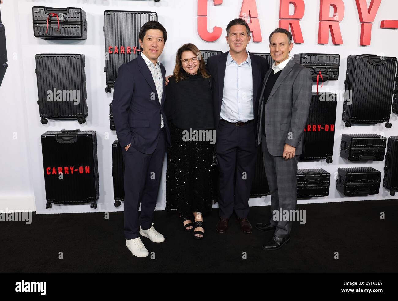 Los Angeles, Ca. 5th Dec, 2024. Dan Lin, Holly Bario, Jason Bateman, Dylan Clark at the Netflix ...