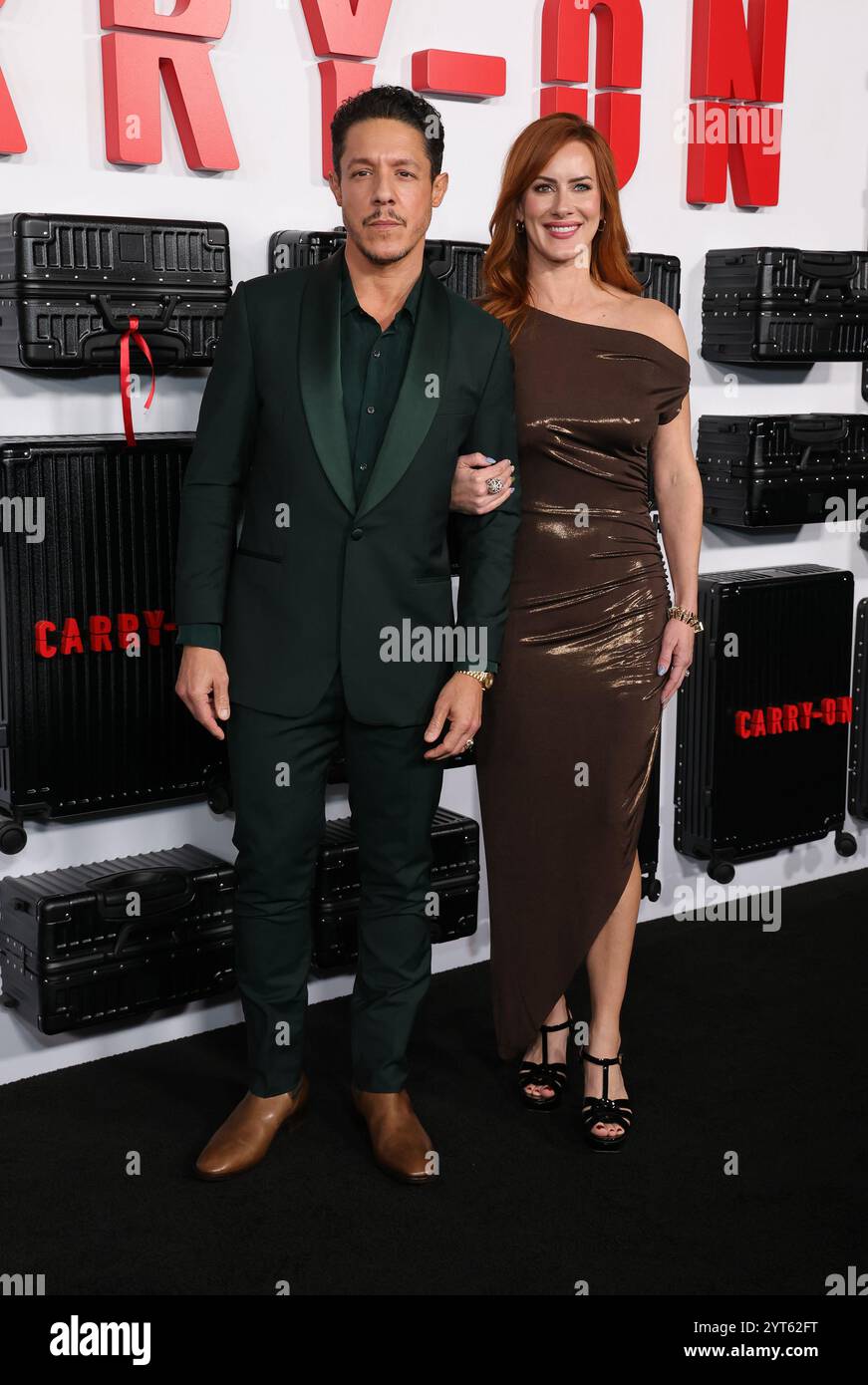 Los Angeles, Ca. 5th Dec, 2024. Theo Rossi, Meghan McDermott Rossi at ...