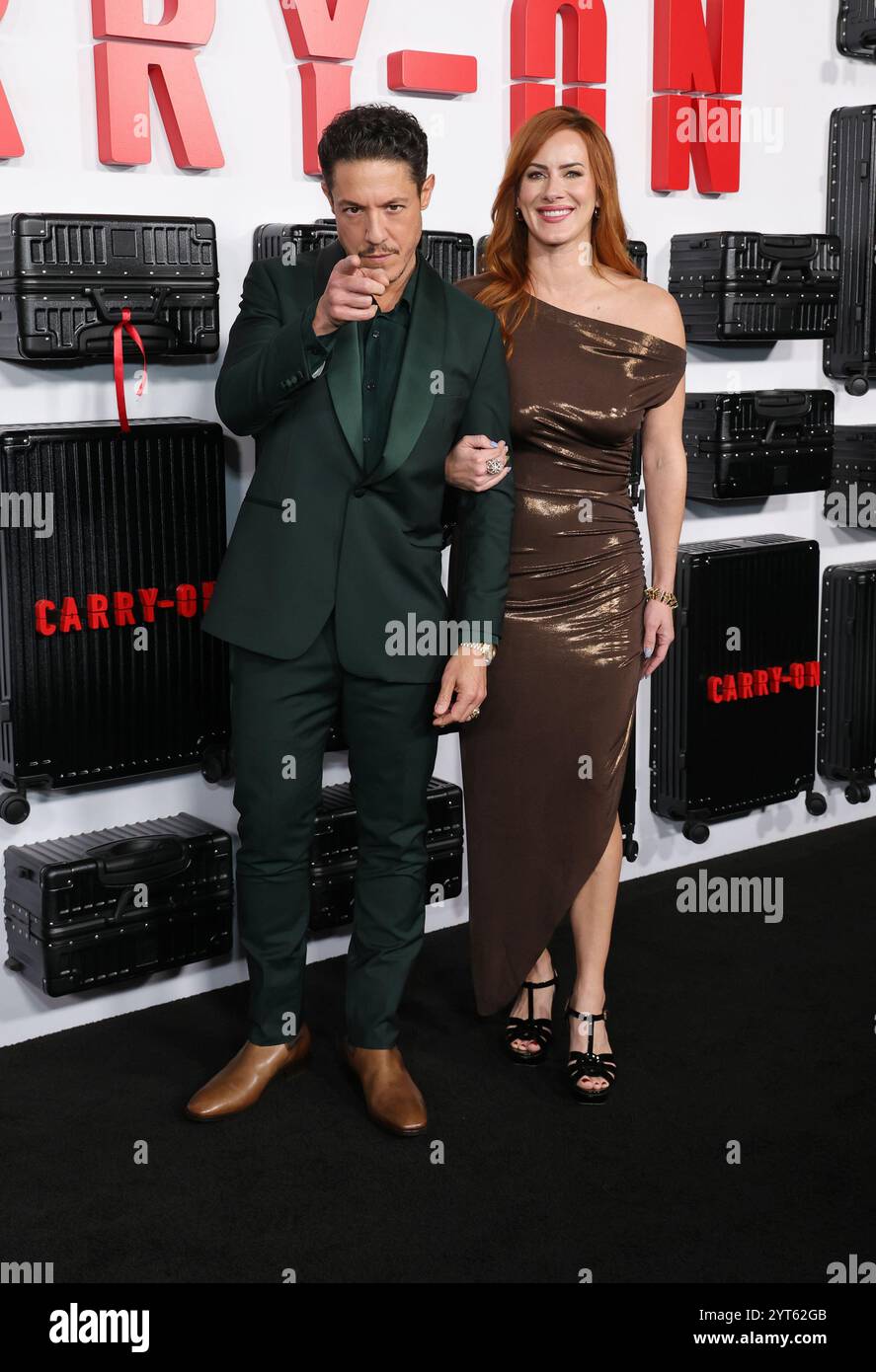 Los Angeles, Ca. 5th Dec, 2024. Theo Rossi, Meghan McDermott Rossi at ...