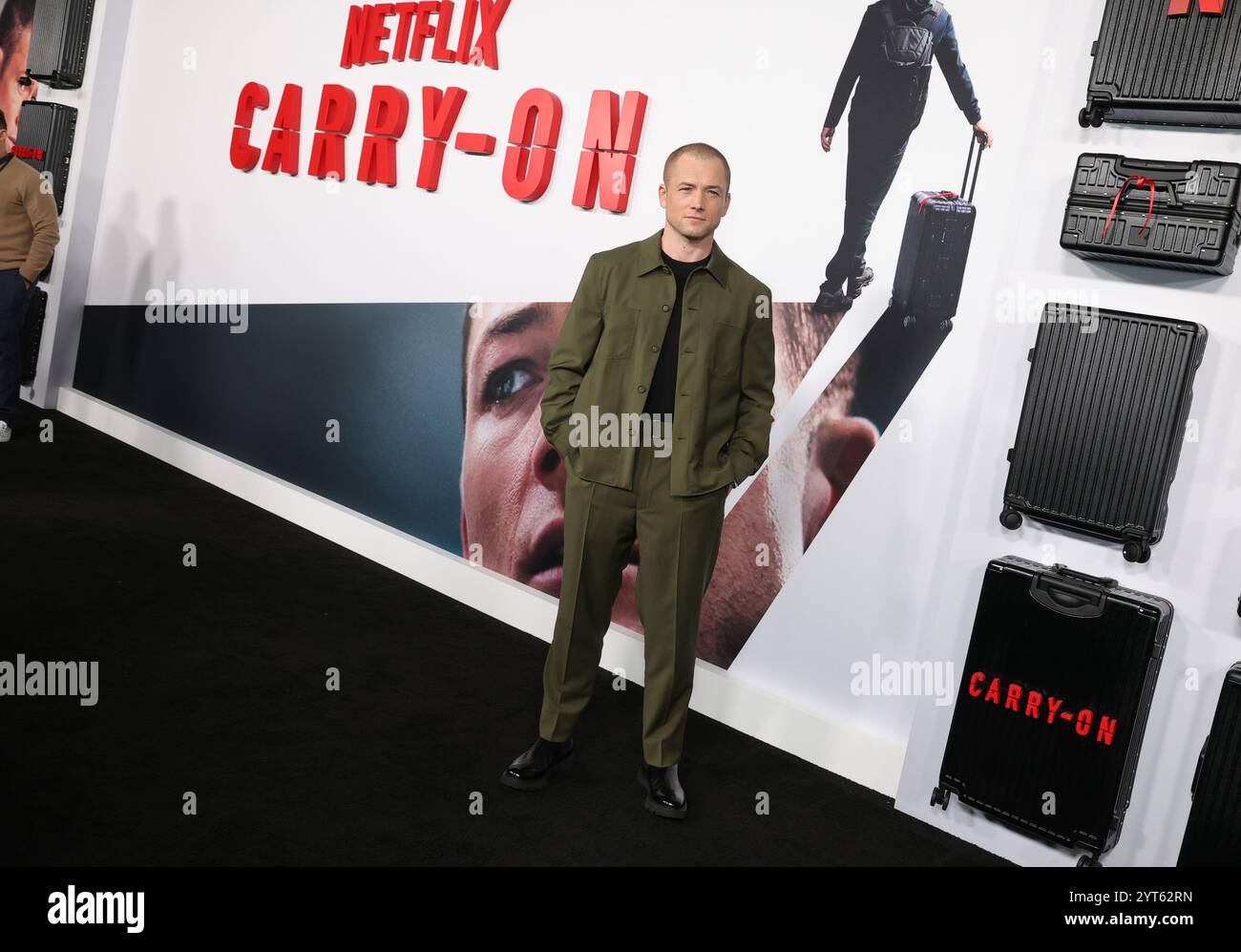 Los Angeles, Ca. 5th Dec, 2024. Taron Egerton at the Netflix Premiere ...