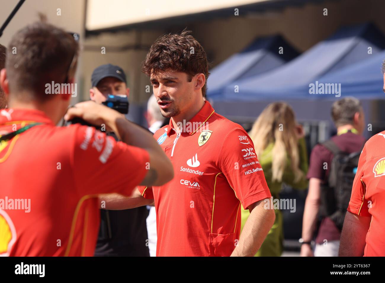 Charles leclerc abu dhabi 2024 06 hi-res stock photography and images ...