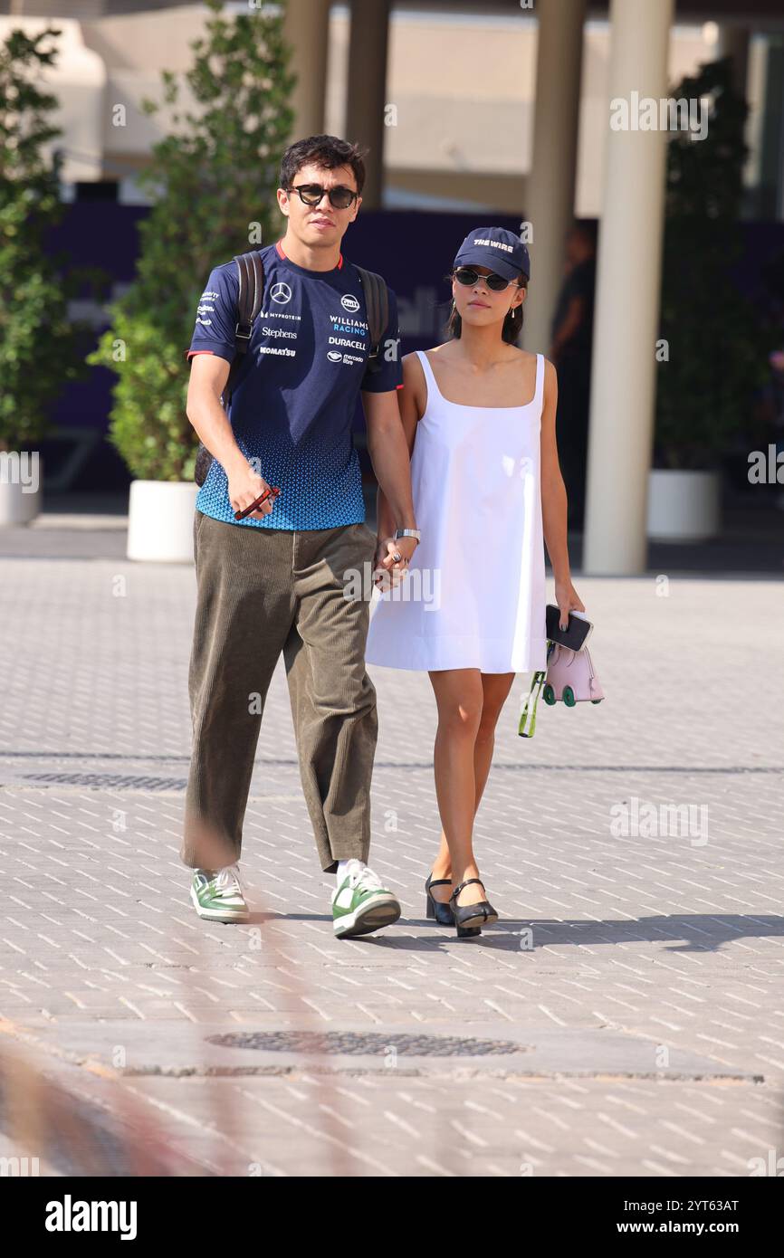 Alexander Albon (Williams Racing, #23), Lily Muni He, ARE, Formel 1 ...