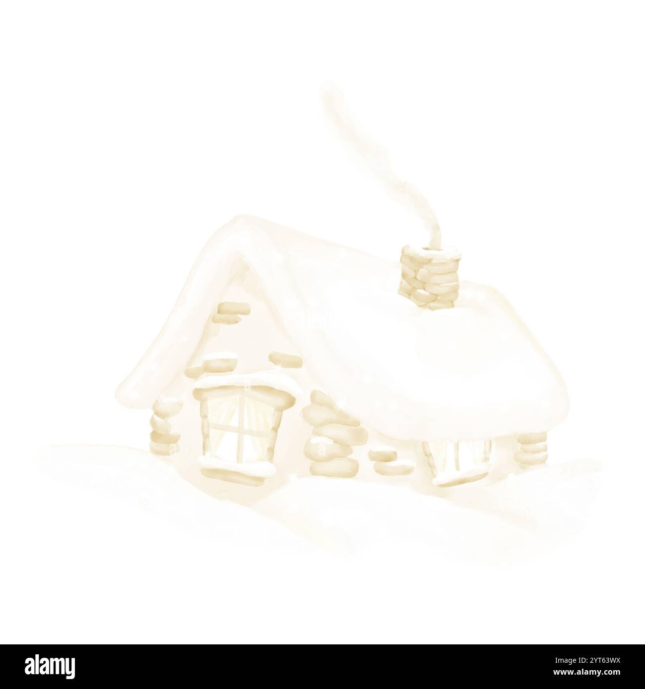 Stone smoke house Cut Out Stock Images & Pictures - Alamy