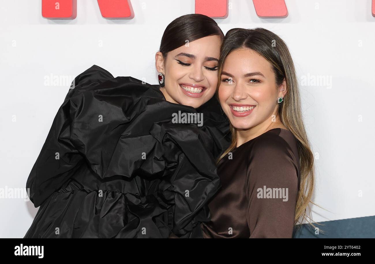 Los Angeles, Ca. 5th Dec, 2024. Sofia Carson, Paulina Char at the ...
