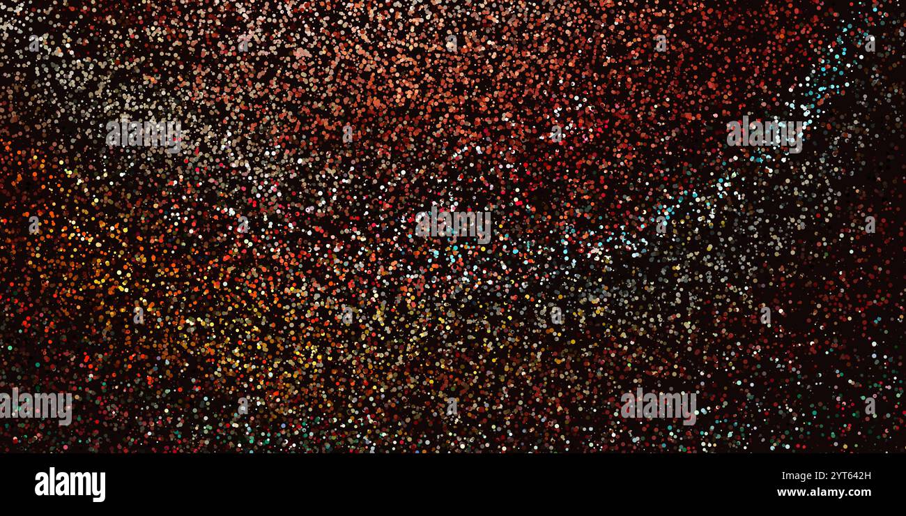 Abstract Colorful Spotted Background Design, Dark Digitally Generated ...
