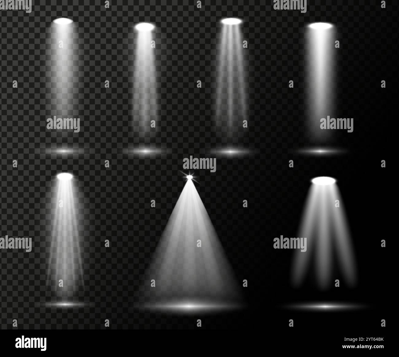 Scene illumination vector set Stock Vector Image & Art - Alamy