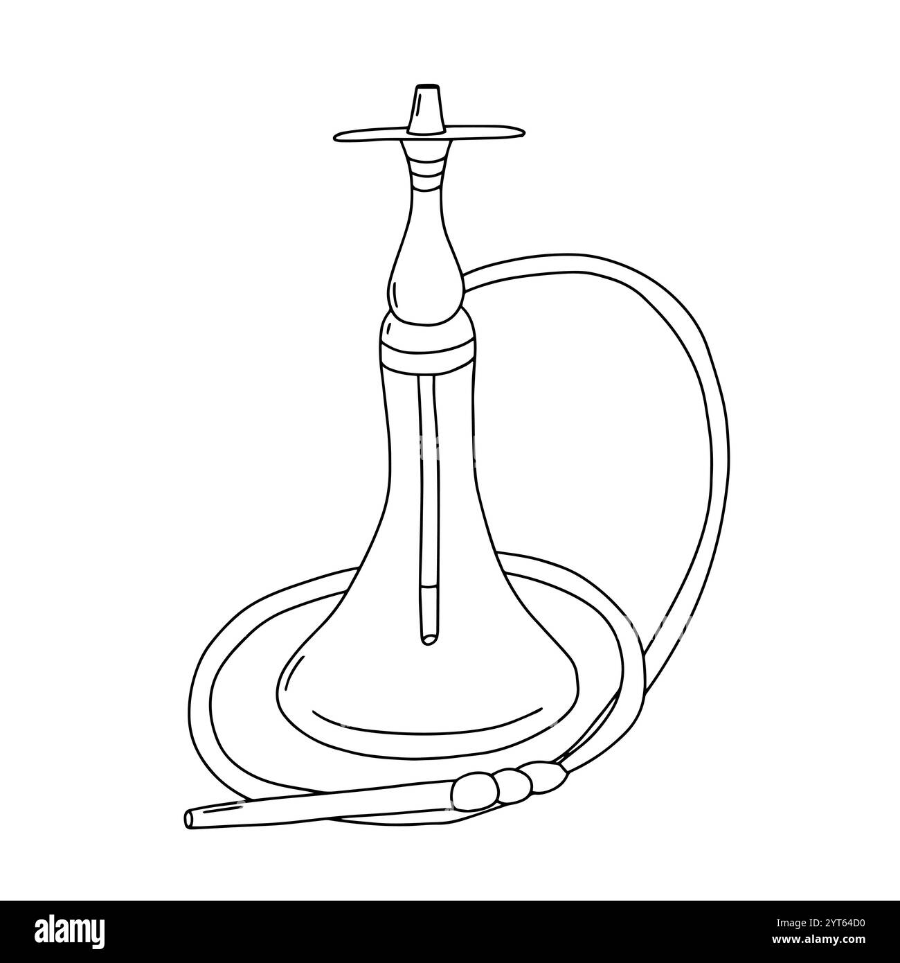 Hand drawn hookah vector sketch Stock Vector Image & Art - Alamy