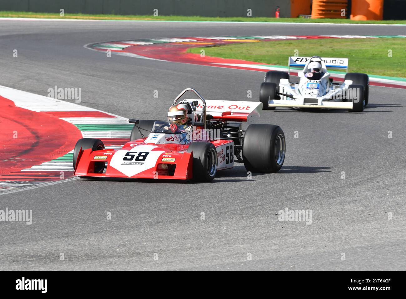 Scarperia, Italy - October 12th 2024: Surtees TS9B of year 1971 drive ...