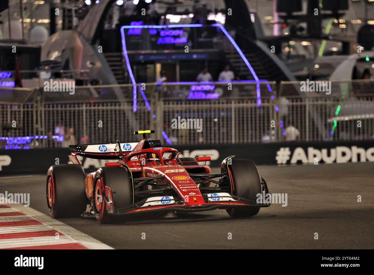 Abu Dhabi. 06th Dec, 2024. Carlos Sainz Jr (ESP) Ferrari SF-24. 06.12.2024. Formula 1 World ...