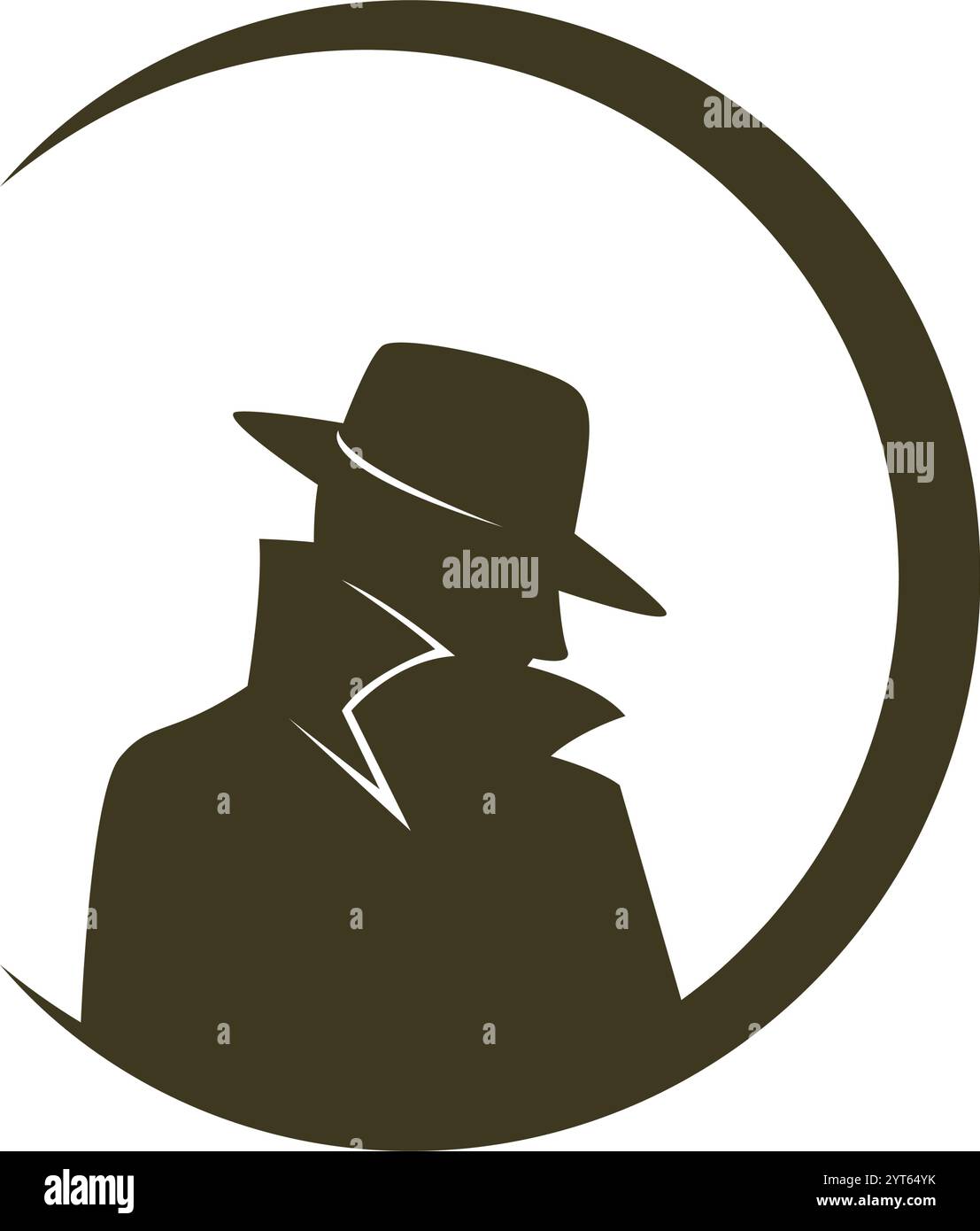 Detective logo icon design template Stock Vector Image & Art - Alamy