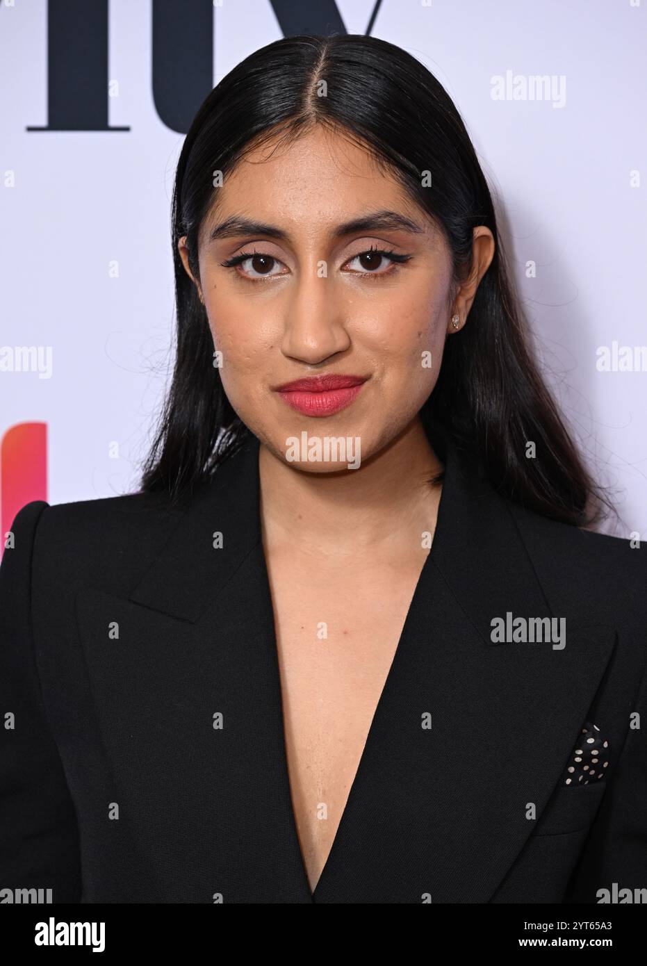 London, UK. December 6th, 2024. Ambika Mod arriving at the Women In ...