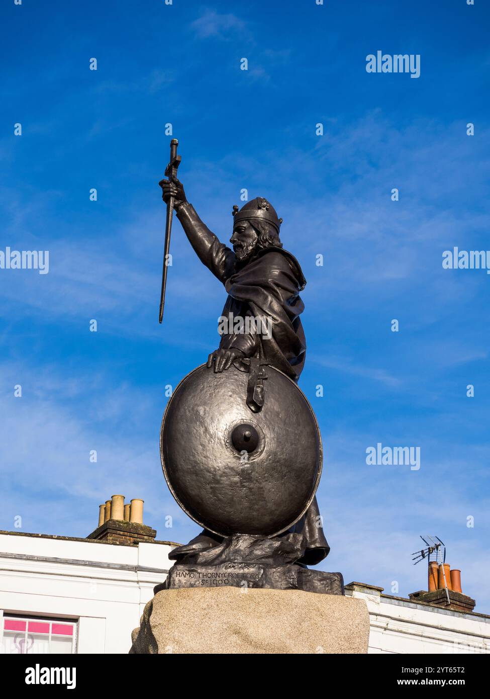 Statue of Alfred the Great, Founder of the Kingdom and the Nation ...