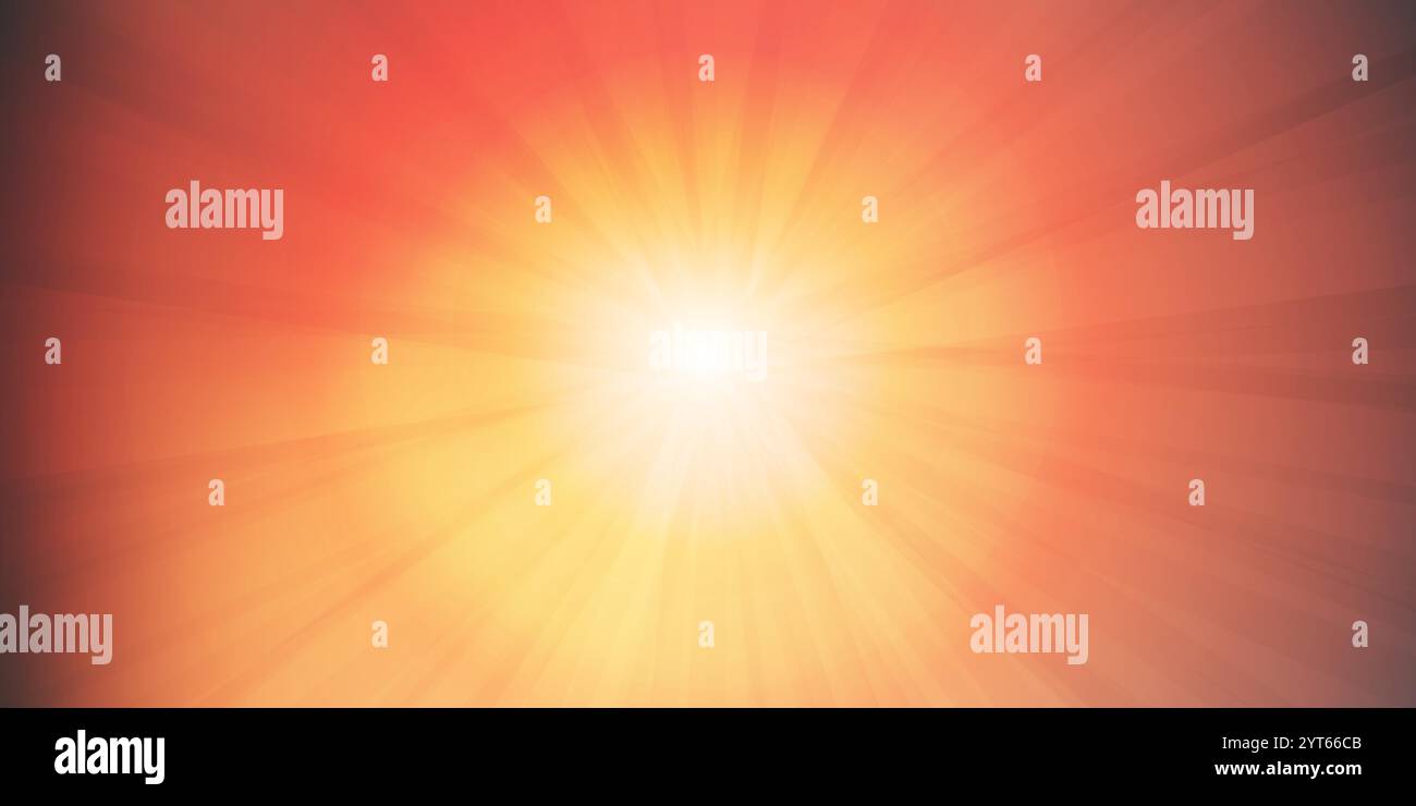 Red and Orange Bright Sunrays - Multi Purpose Wide Scale Burning Hot ...