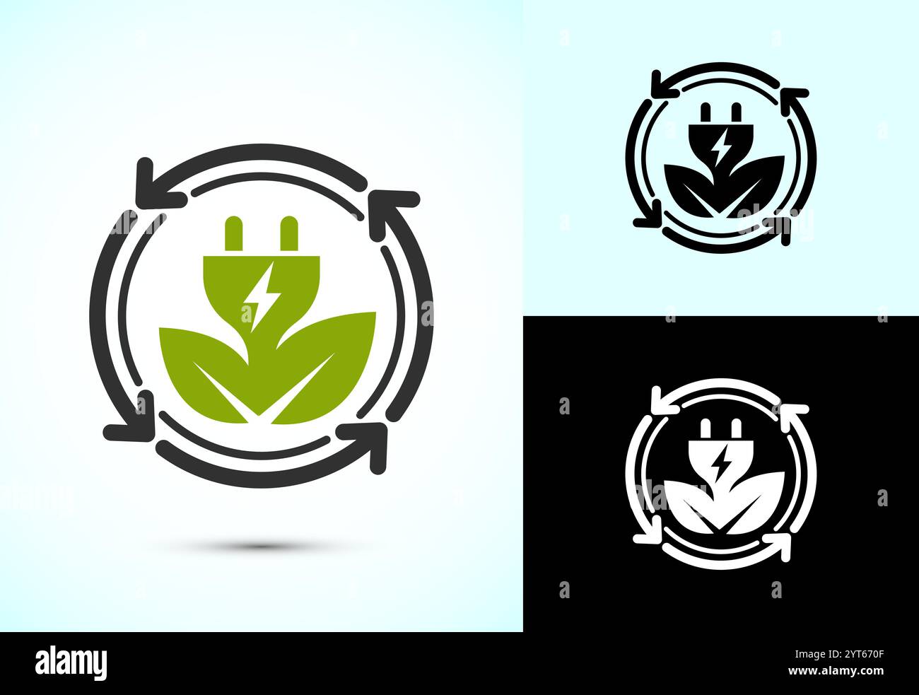 Save bulb power cable Stock Vector Images - Alamy