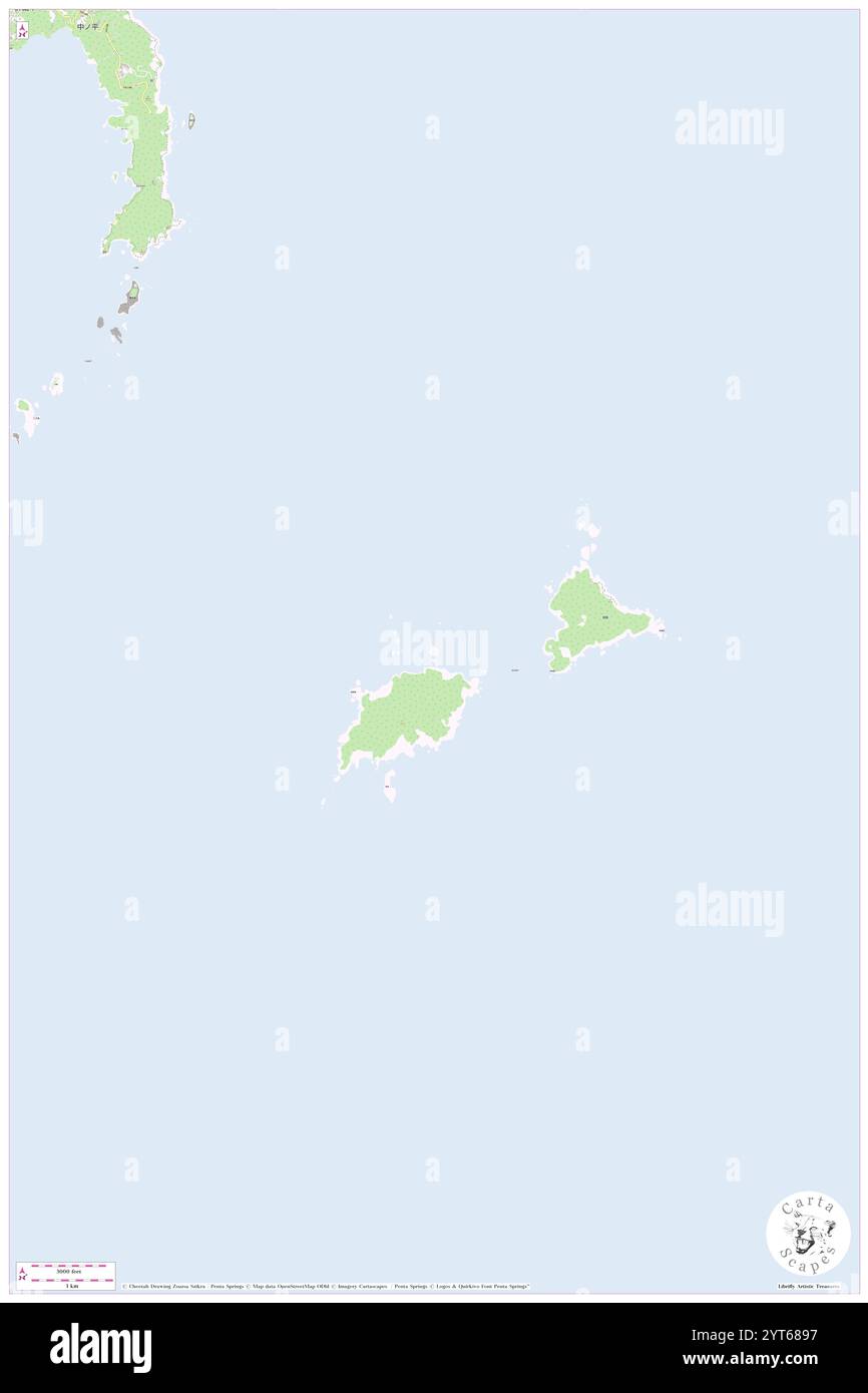 Yagi Shima, , JP, Japan, Tokyo, N 26 33' 57'', N 142 12' 47'', map ...