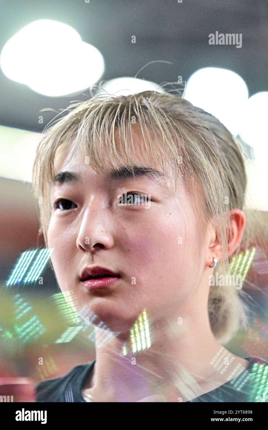 Kaori SAKAMOTO (JPN), during Senior Women Practice, at the ISU Grand Prix of Figure Skating ...