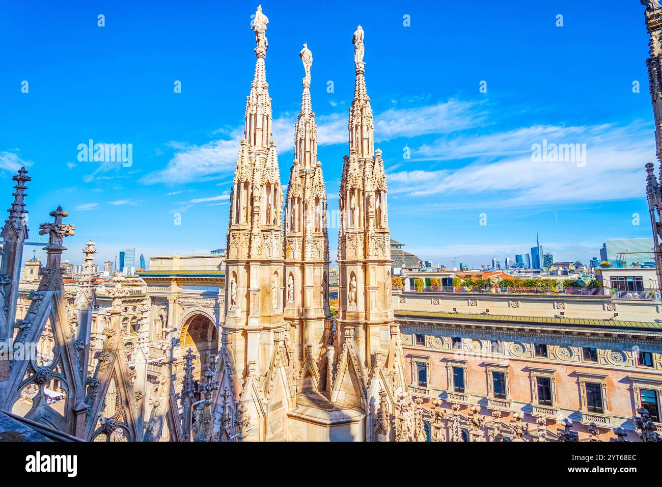 The iconic forest of spires on Milan Cathedral is a standout feature of ...