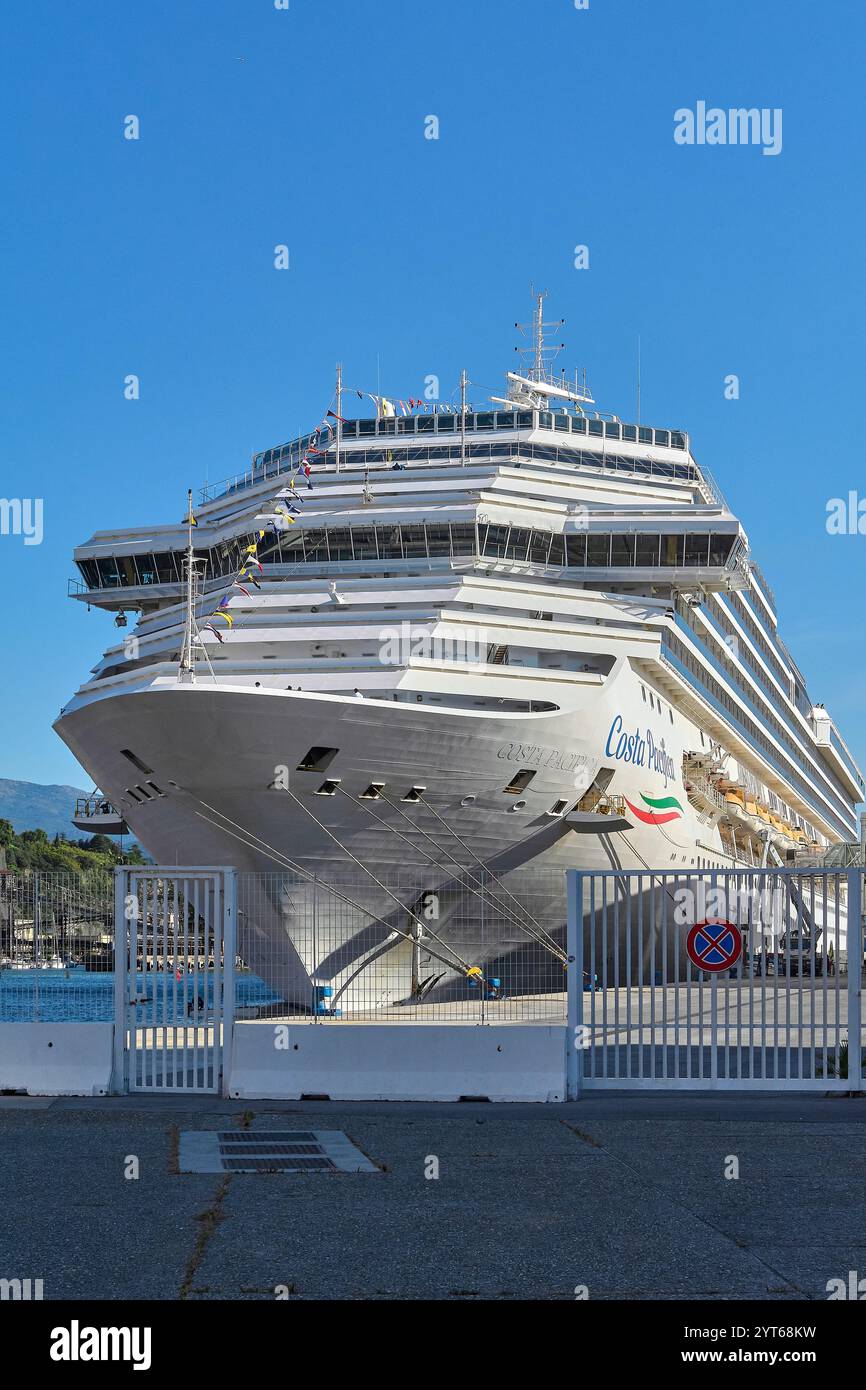 Savona, Italy - December 06, 2024: The Costa Pacifica cruise ship is ...