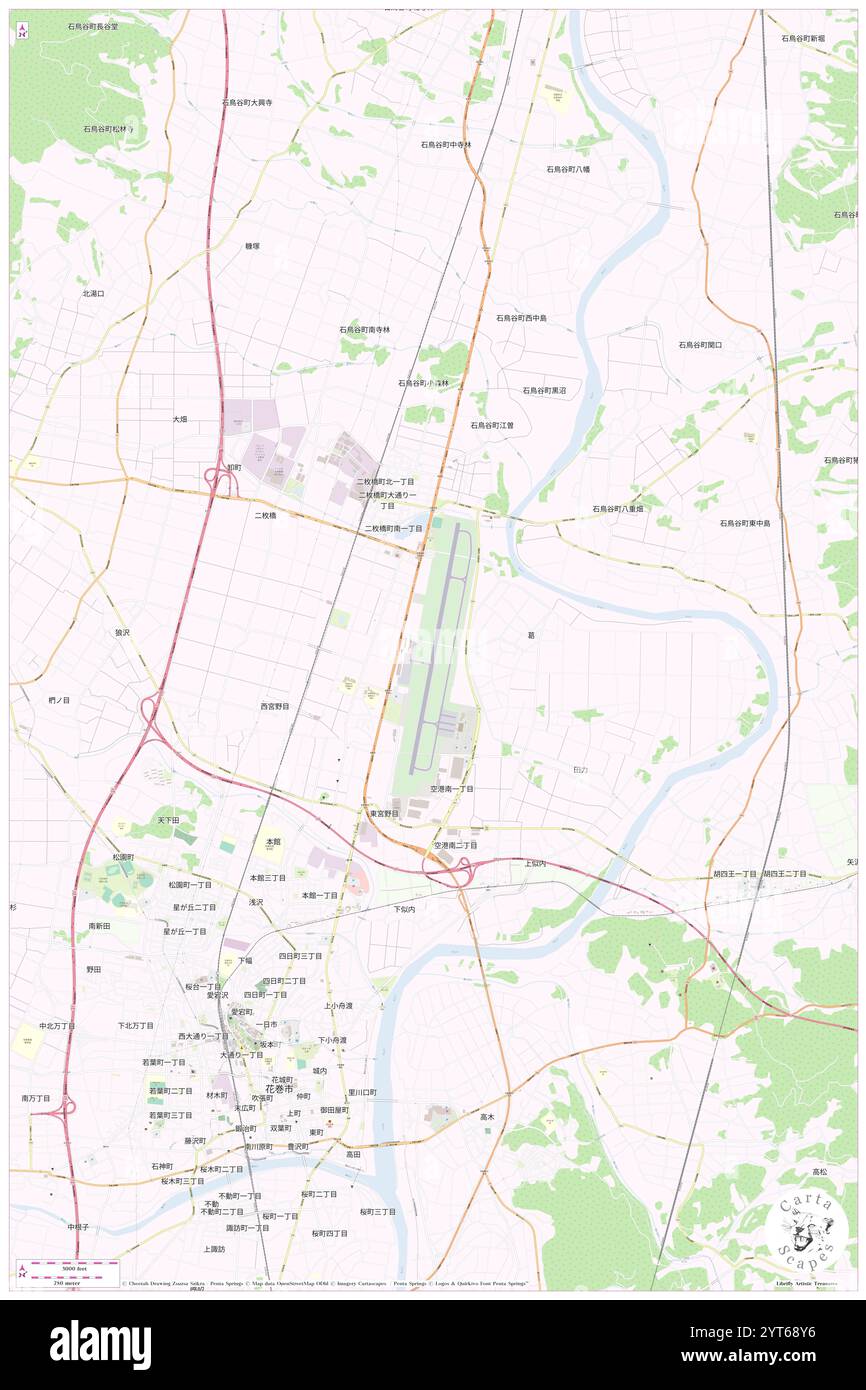 Morioka Hanamaki Airport, Hanamaki Shi, JP, Japan, Iwate, N 39 25' 42 ...