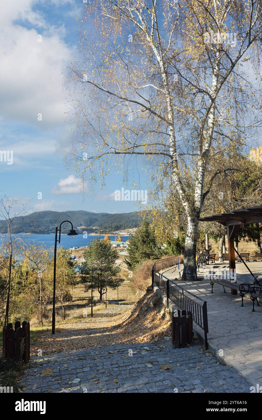 beautiful landscape of Dospat lake in Bulgaria Stock Photo - Alamy