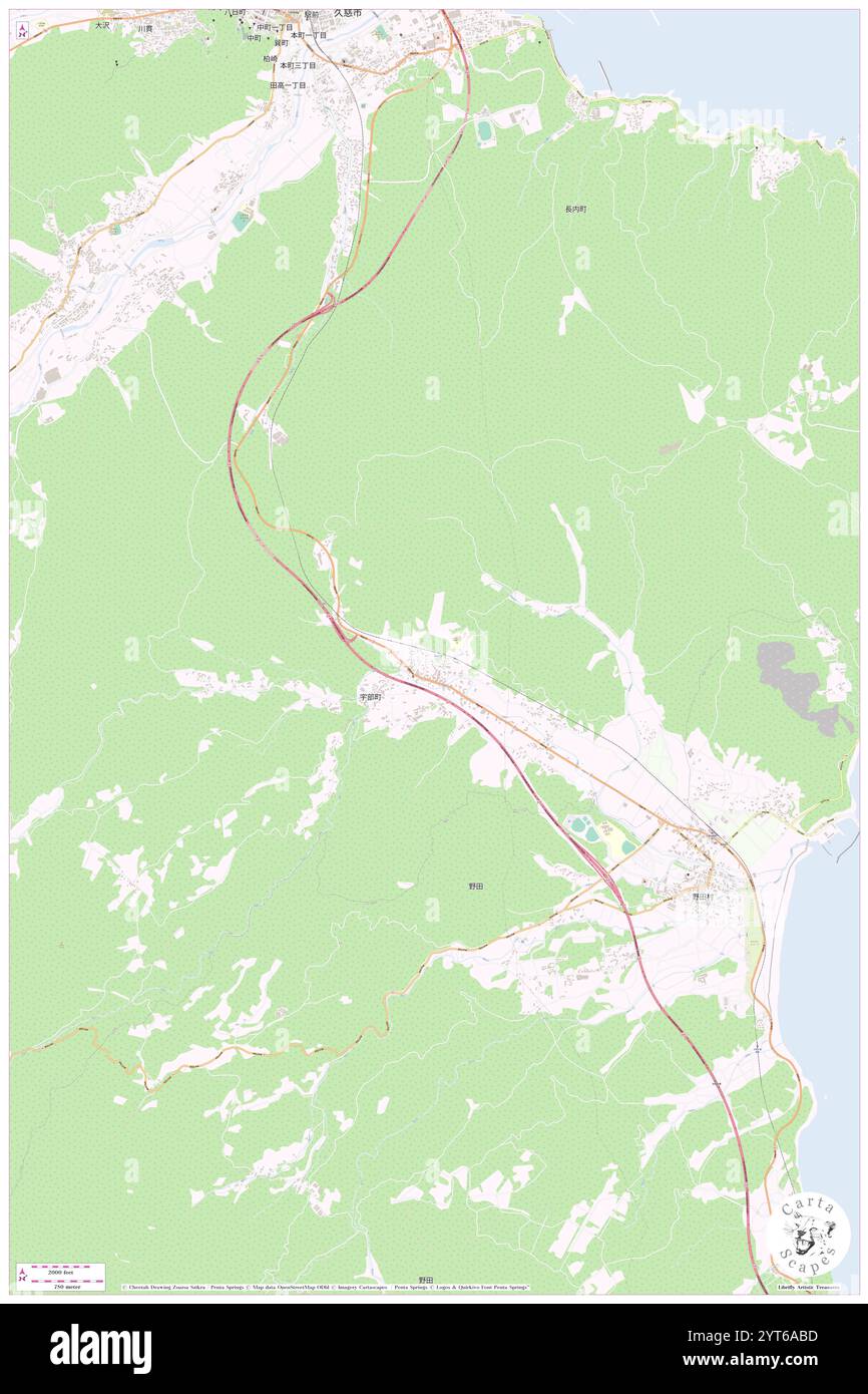 Rikuchuube-eki, Kuji-shi, JP, Japan, Iwate, N 40 7' 56'', N 141 47' 9 ...