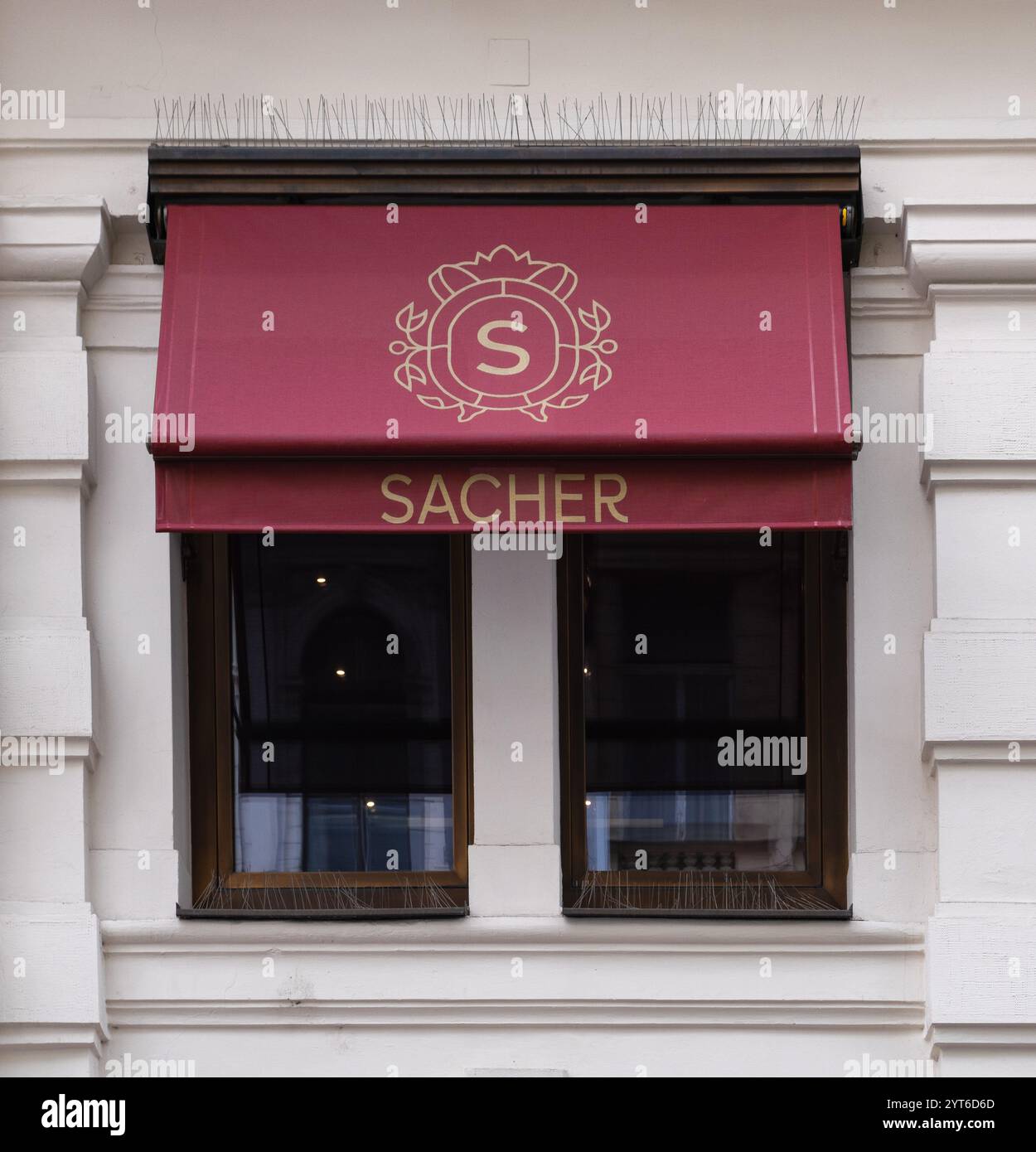 The Historic Sacher Cafe - Facade of The Legendary Maker of the Sacher ...