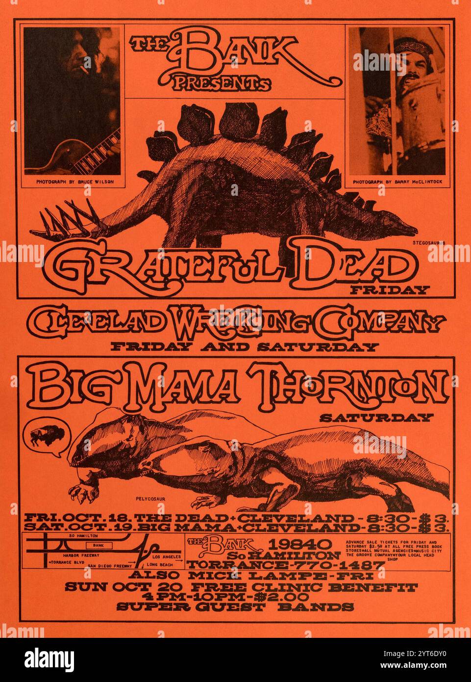 The Bank presents Grateful Dead, Big Mama Thornton, Cleveland Wrecking ...